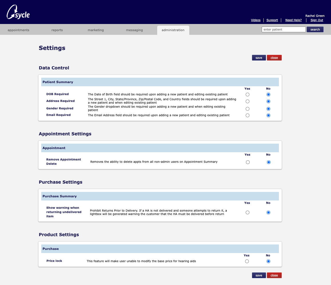 Audiology Software for the Back Office | Sycle