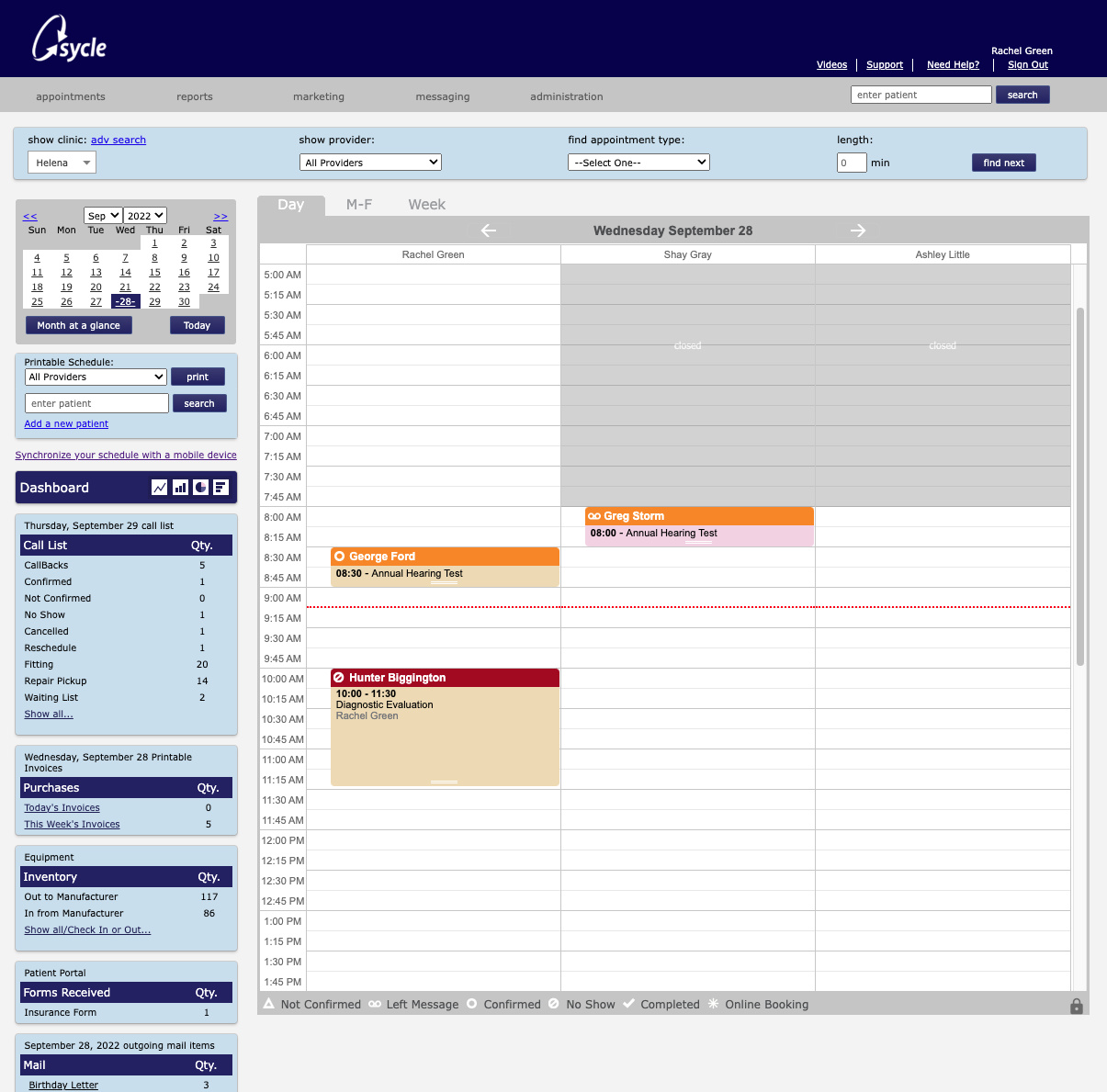 Audiology Software for the Front Office | Sycle