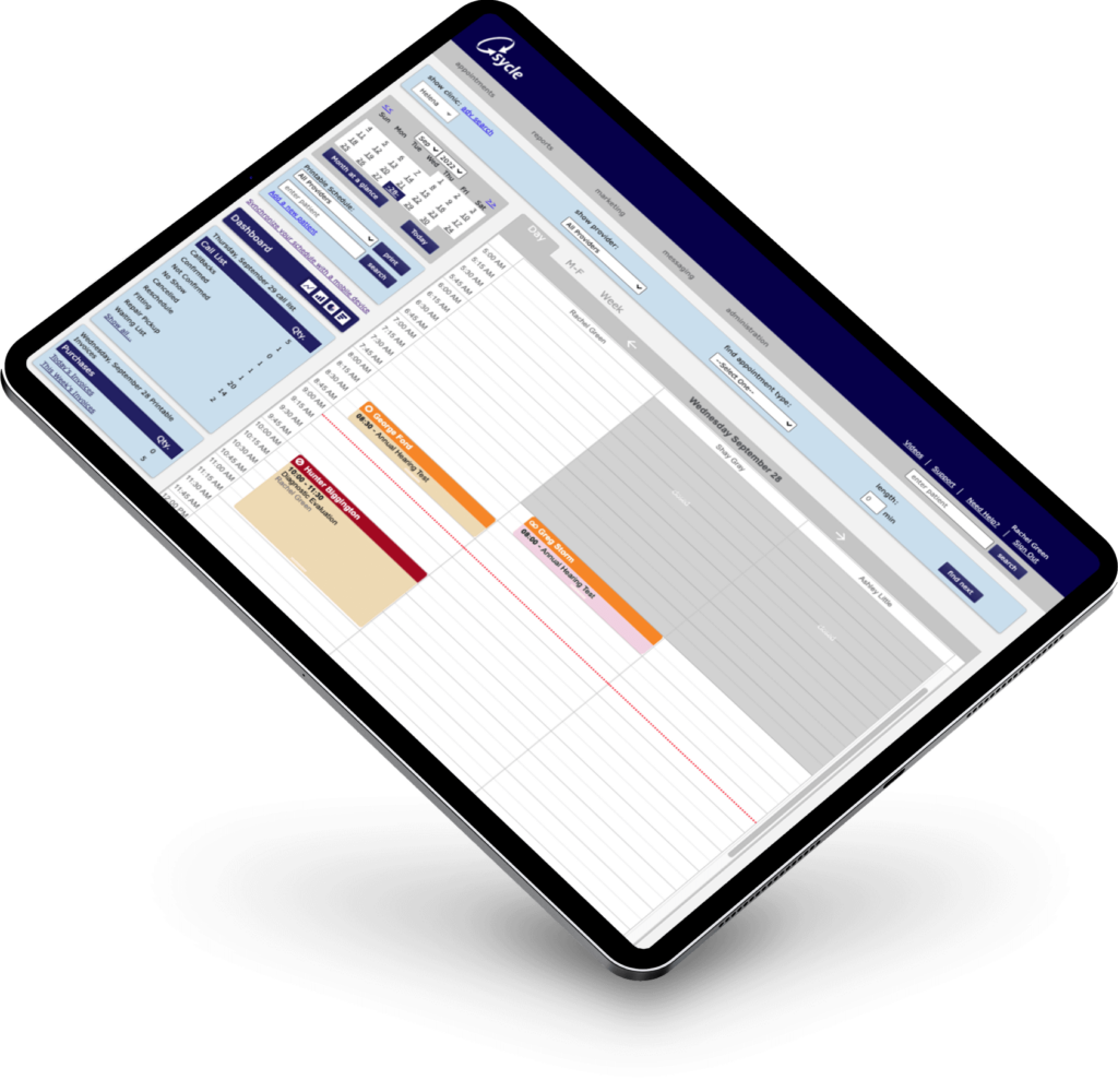 Audiology Front Office Management Software | Sycle